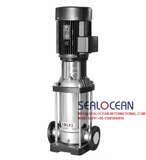 CHINA FACTORY VERTICAL MULTISTAGE CENTRIFUGAL PUMP MADE OF STAINLESS STEEL CDLF CDL TYPE FOR THE ...