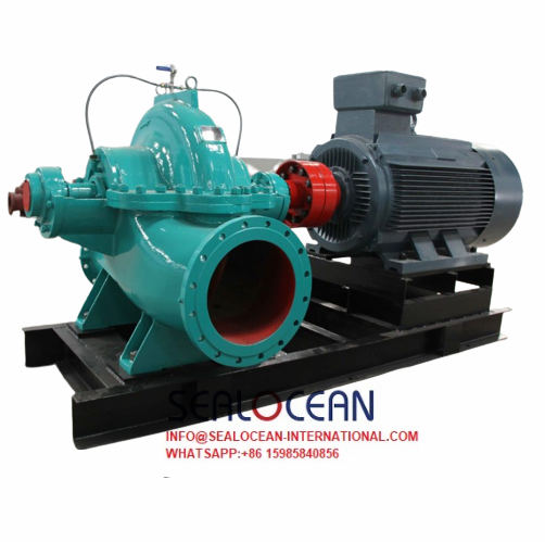 CHINA FACTORY S TYPE SINGLE-STAGE DOUBLE-SUCTION HORIZONTAL SPLIT CASING DOUBLE SUCTION PUMP FOR ...